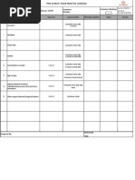 Pest Control Checklist | PDF