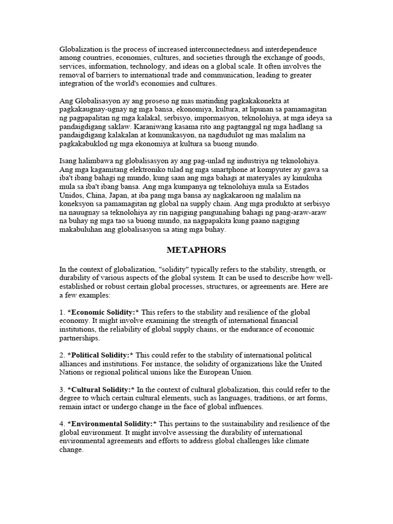 Understanding Globalization and Its Impacts | PDF | Marxism | Globalization