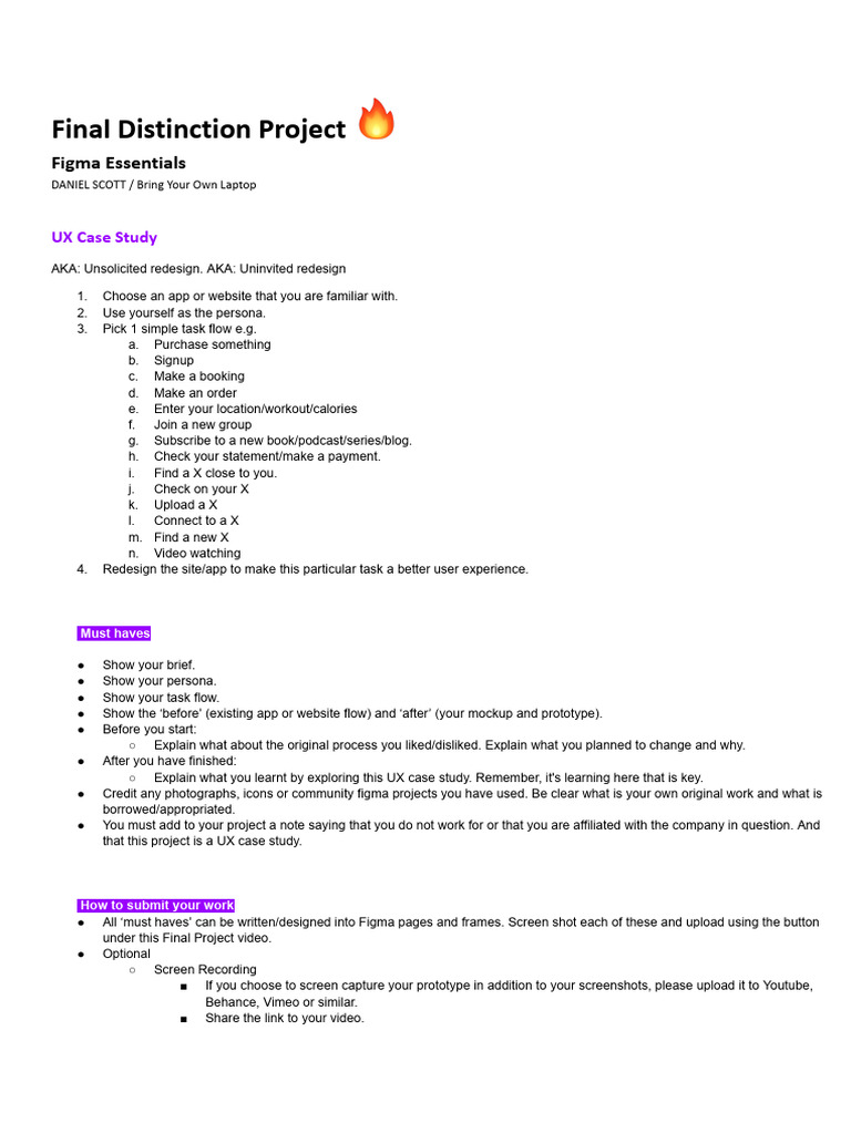 Final Distinction Project Figma Essentials | PDF | Popular Culture ...