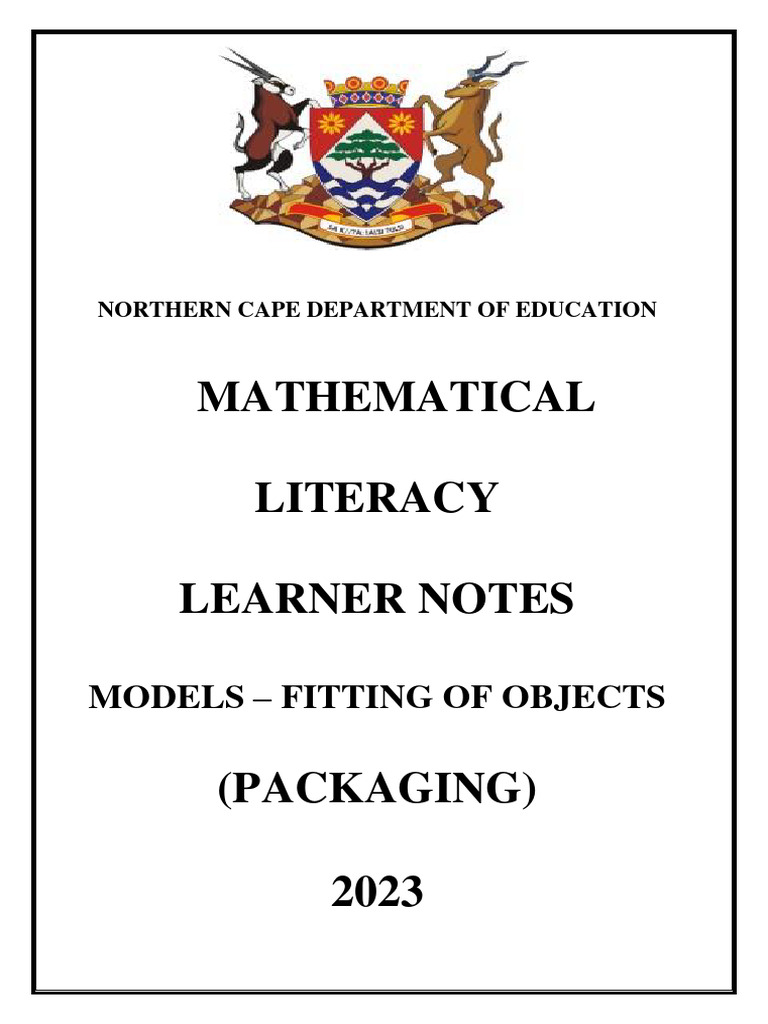 Packaging - Learner Notes | PDF | Length | Volume