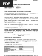 CCT Asseio 2023 2024 | PDF | Salário | Acordo coletivo