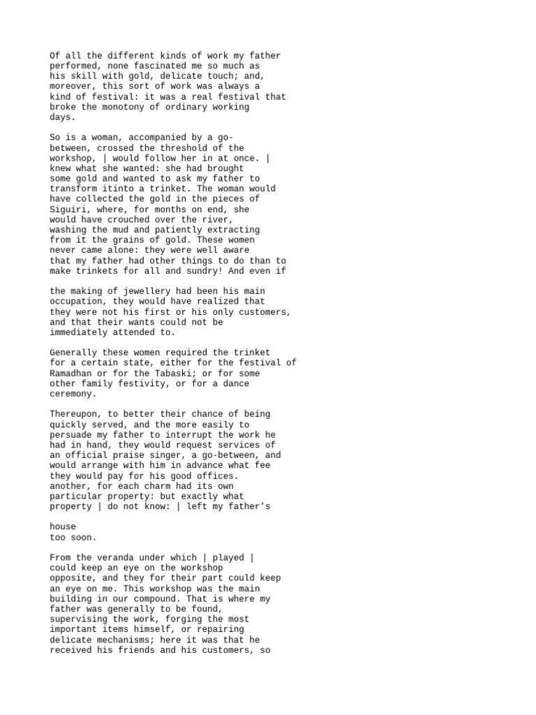 My Father-1-Extracted-Text | PDF | Snake