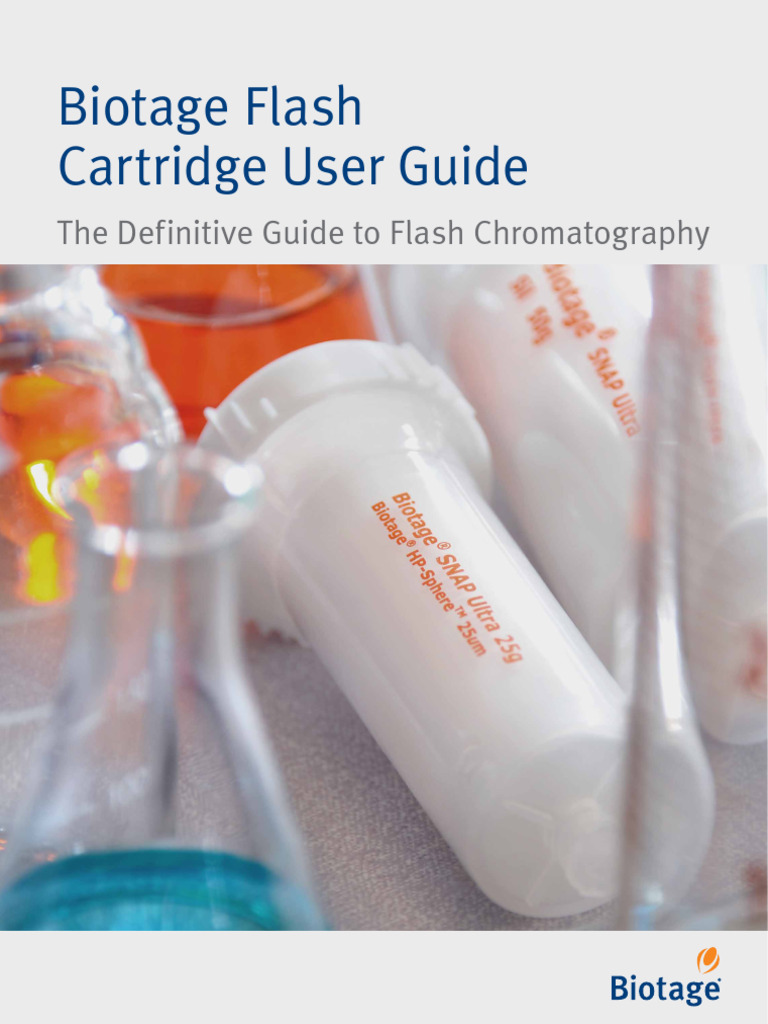 Biotage Flash Cartridge User Guide | PDF | Silicon Dioxide | Adsorption