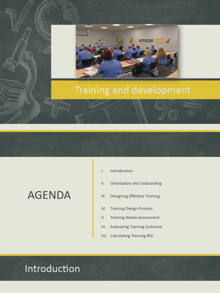 Amazon Training and Development | PDF | Return On Investment | Evaluation