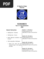 Economics HSC 2024 v3 | PDF