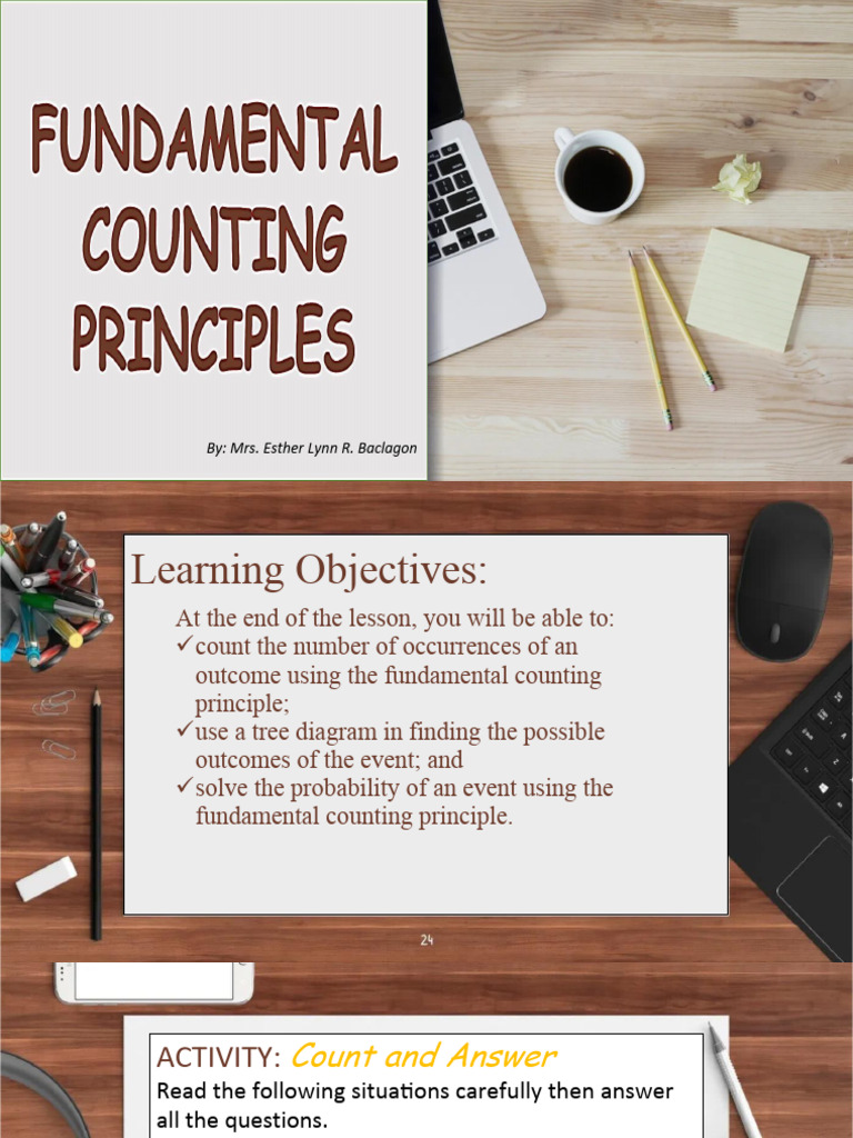 Counting Outcomes and Probability Methods | PDF | Pen