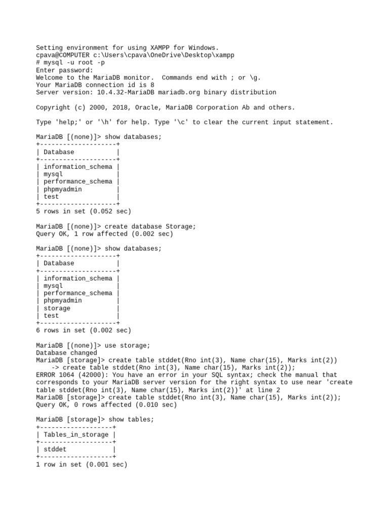 SQL | PDF | My Sql | Databases SQL | PDF | My Sql | Databases