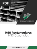 Catálogo de Perfiles HSS Max Acero | PDF | Materiales de construcción ...