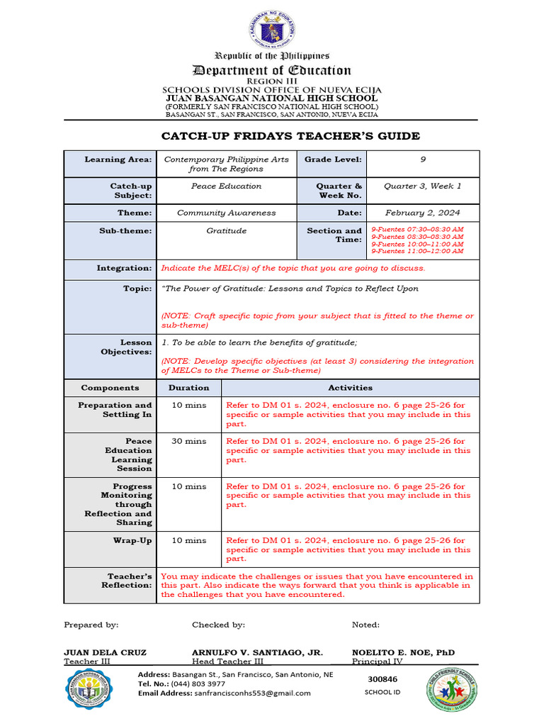 TG Peace Education | PDF | Human Communication | Behavior Modification