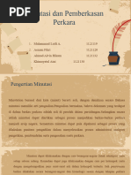 Teknik Minutasi Berkas Perkara | PDF