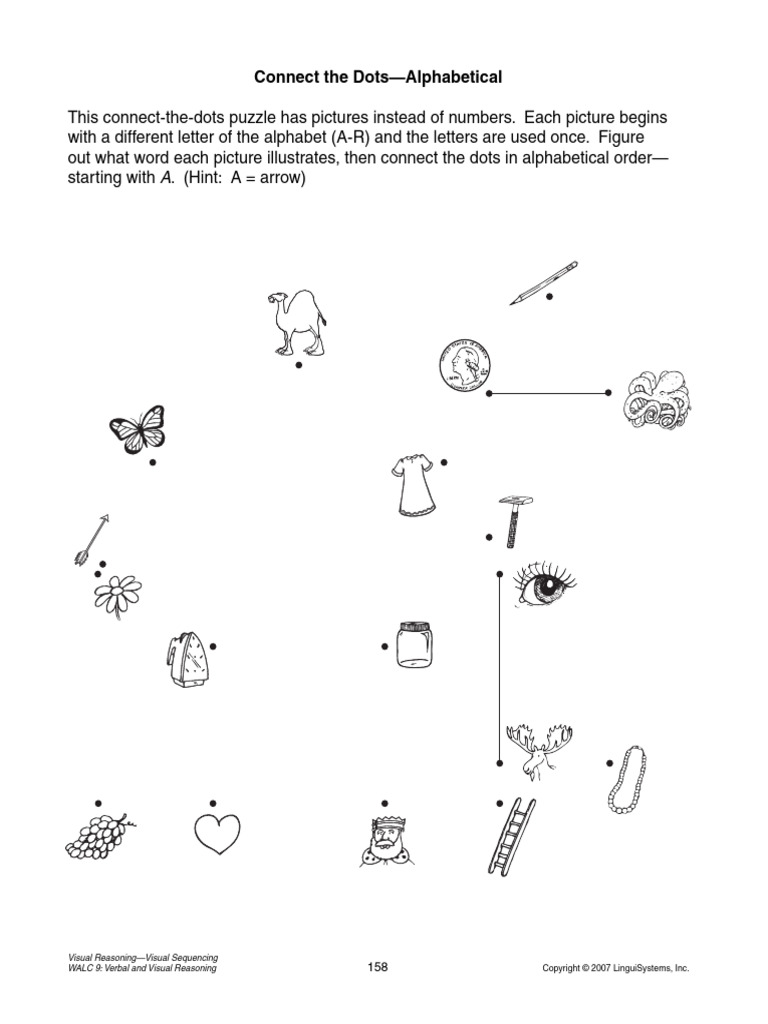 WALC 9 Verbal Visual Reasoning | PDF