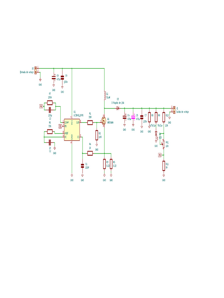 Esquema Fuente Boost | PDF