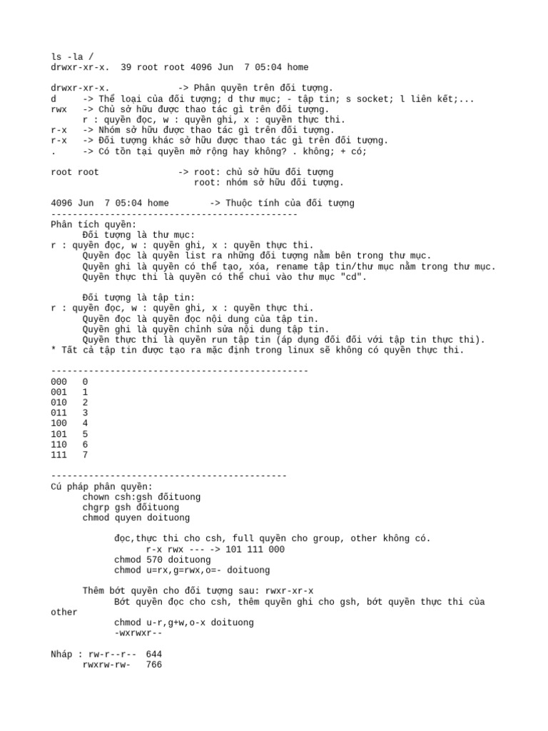 Note - Buoi 5 - Chuong 4 | PDF