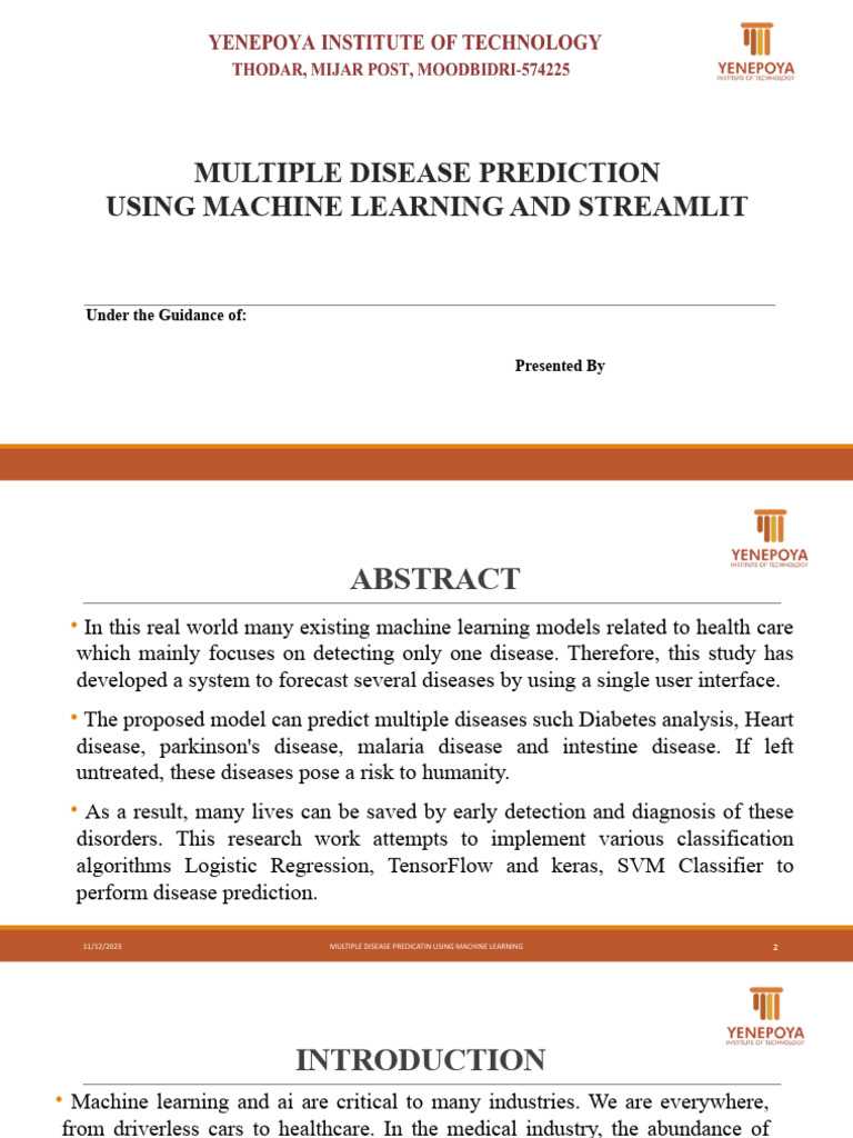 PPT final | PDF | Machine Learning | Support Vector Machine