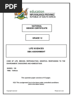 G12 LFSC (QP) DNA Code of life topic test | PDF | Dna | Rna