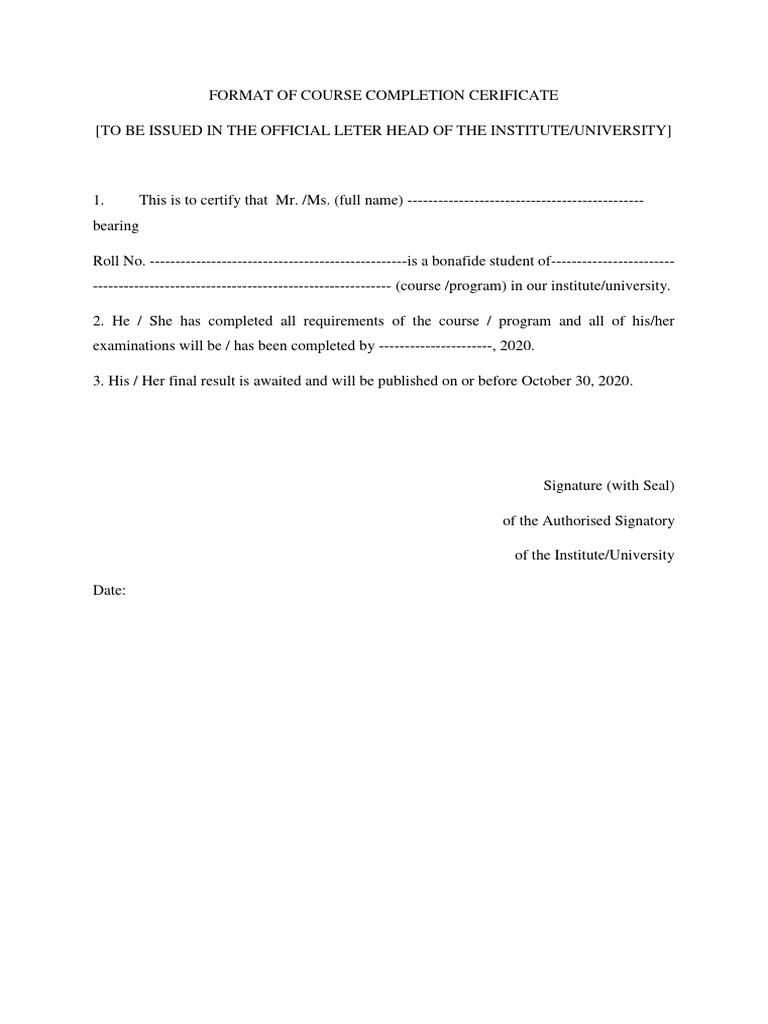 Certificates and Undertakings | PDF | Visual Impairment | Disability