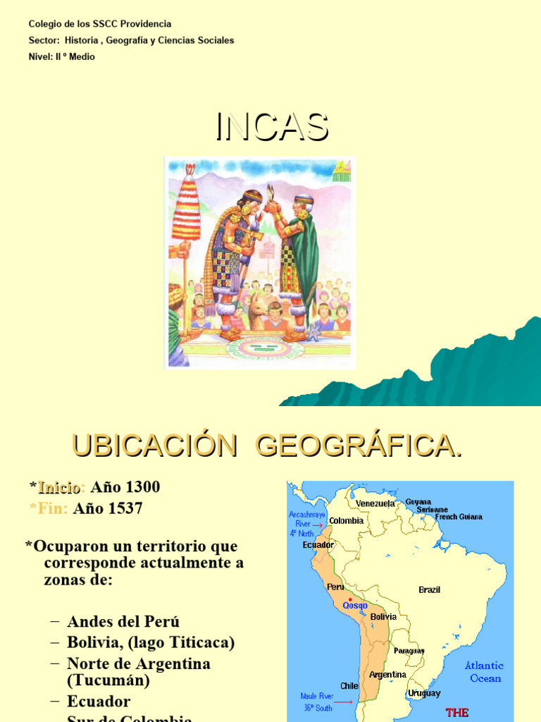 II B Los Incas | PDF | Imperio Inca | Andes