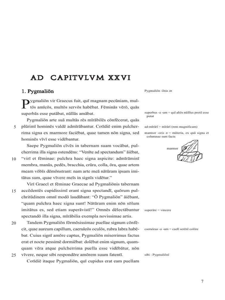 FABULAE SYRAE Pygmalion | PDF