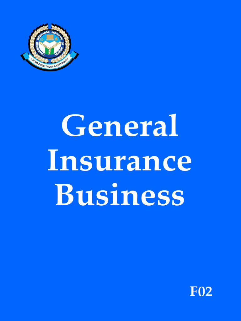 General Insurance Business | PDF | Vehicle Insurance | Insurance