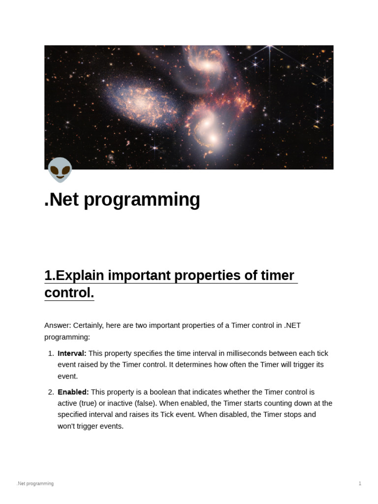 Dot Net Programming | PDF | Graphical User Interfaces | Menu (Computing)