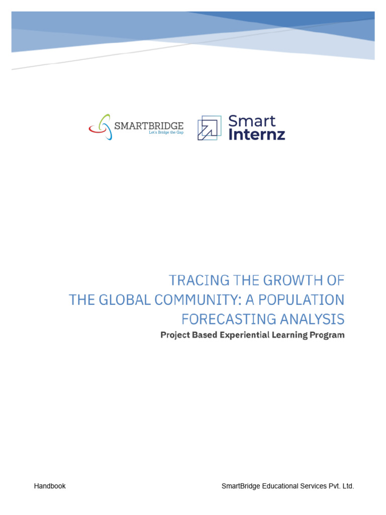 Tracing The Growth of The Global Community A Population Forecasting Analysis | PDF | Data ...