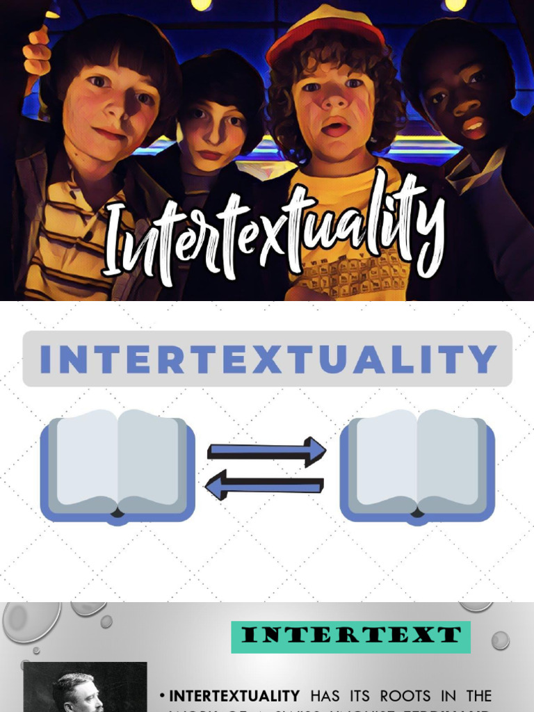 Inter Text | PDF | Intertextuality