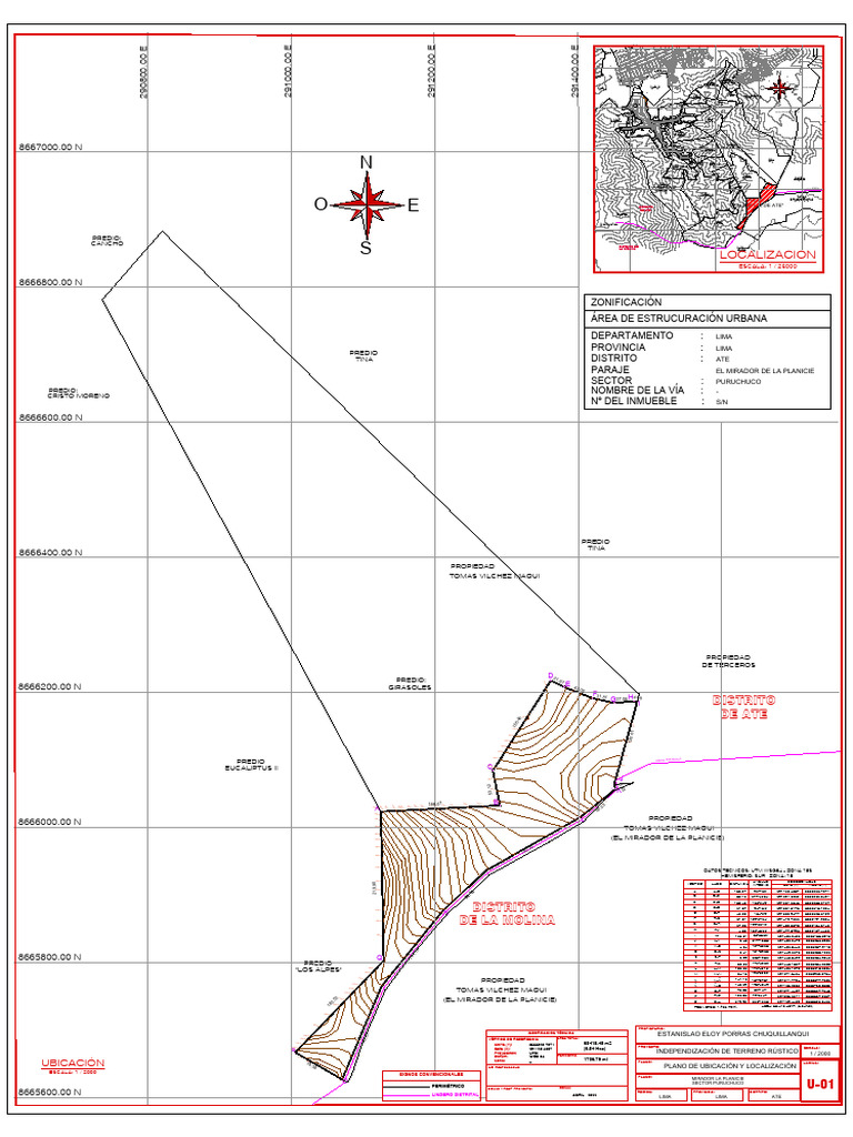 PLANO DE UBICACIÒN Y LOCALIZACIÒN-Layout1 | PDF