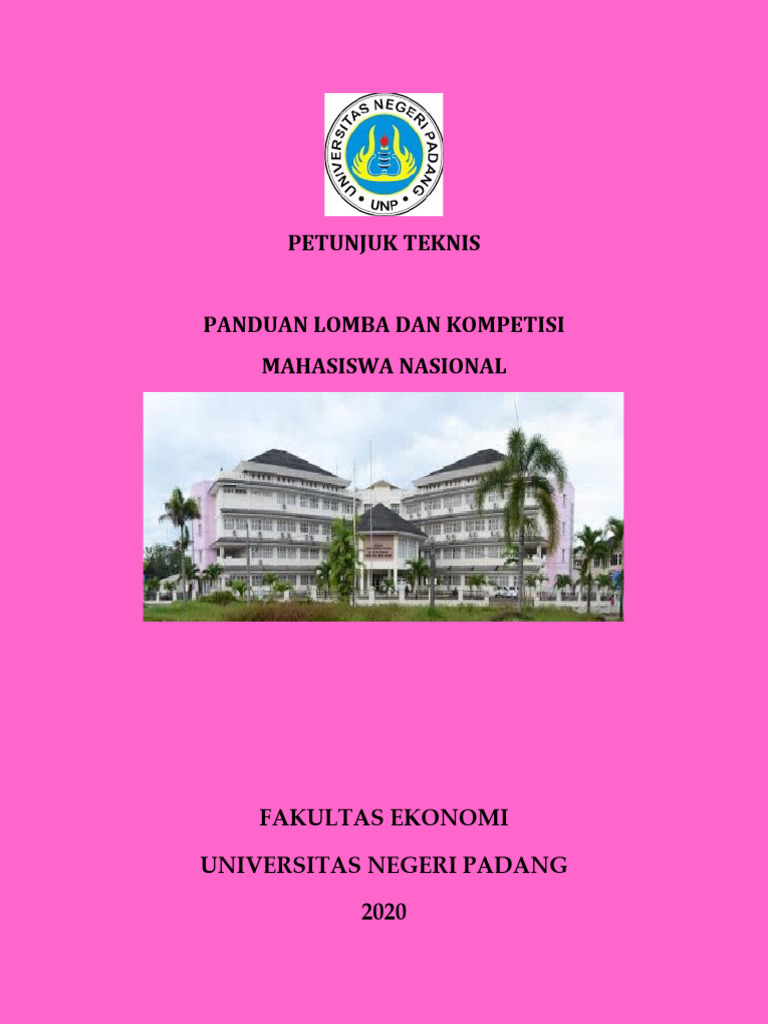 Panduan Lomba Konten Kreatif Fe Unp 2020 | PDF
