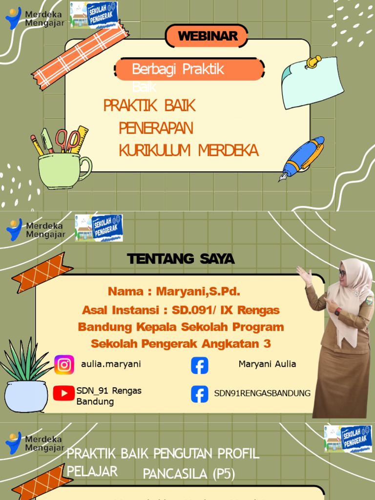 Praktik Baik Penerapan Kurikulum Merdeka Final | PDF