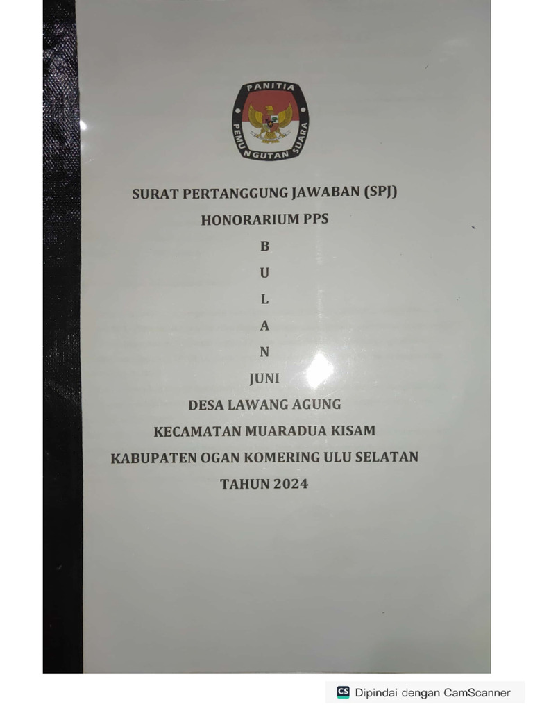 Berkas SPJ Honor PPS | PDF