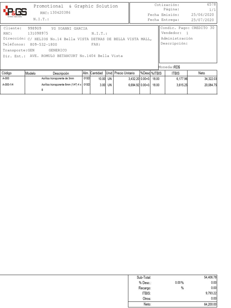 6578 Yg Yoanny Garcia | PDF