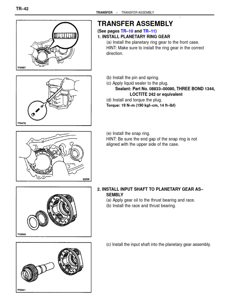 Trans 1 | PDF | Manual Transmission | Bearing (Mechanical)