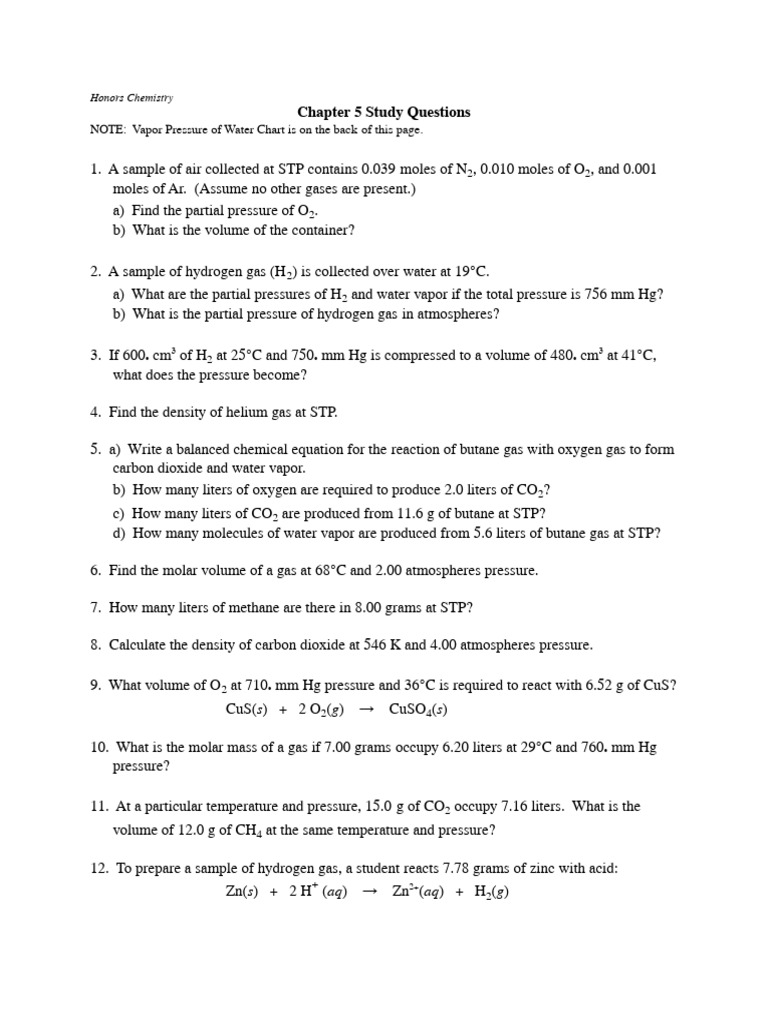 Gases Tutorial Sheet 3.docx2250%+ | PDF | Gases | Pressure