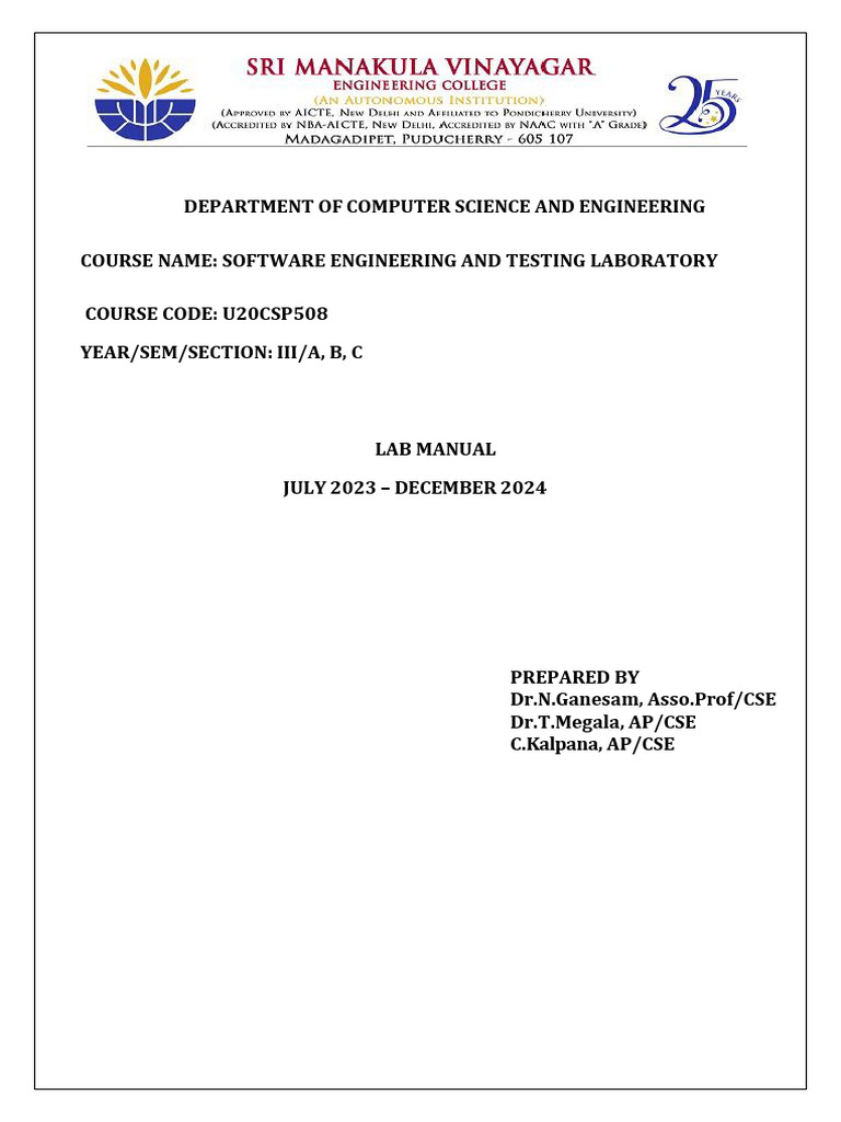 SET Lab Record - CSE Final 2023 | PDF | Selenium (Software) | Computer Science