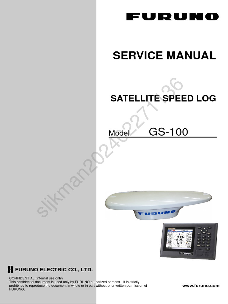 GS-100 Satellite Speed Log Service Manual | PDF | Computing | Computer ...
