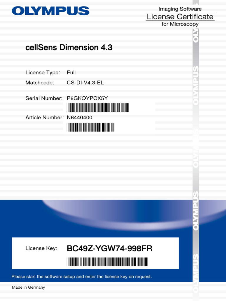 CellSens-Dimension 4.3 Full P8GKQYPCX5Y | PDF