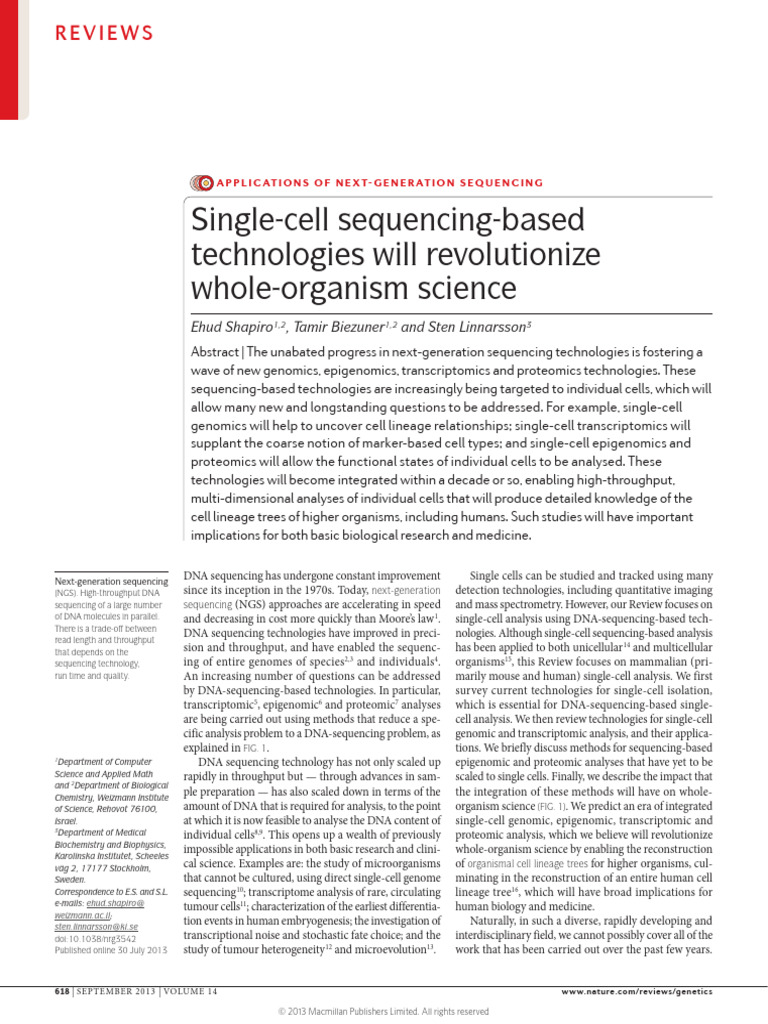 Single-cell sequencing-based-technologies-will-revolutionize-whole ...
