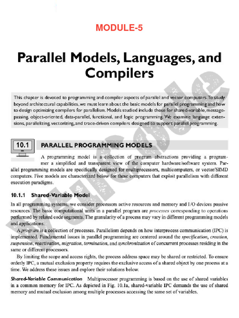 @vtucode - in 21CS643 Module 5 2021 Scheme | PDF | Parallel Computing | Process (Computing)