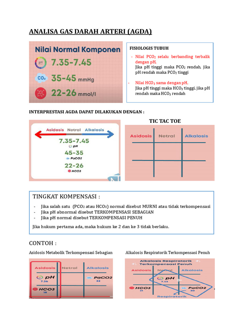 Analisa Gas Darah Arteri | PDF