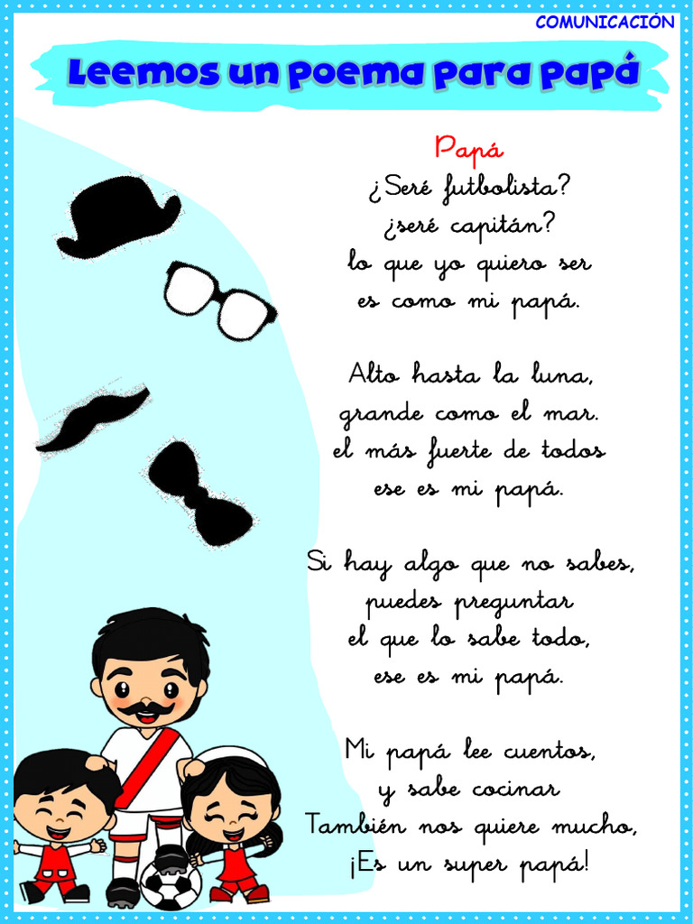F. Leemos Un Poema para Papá | PDF