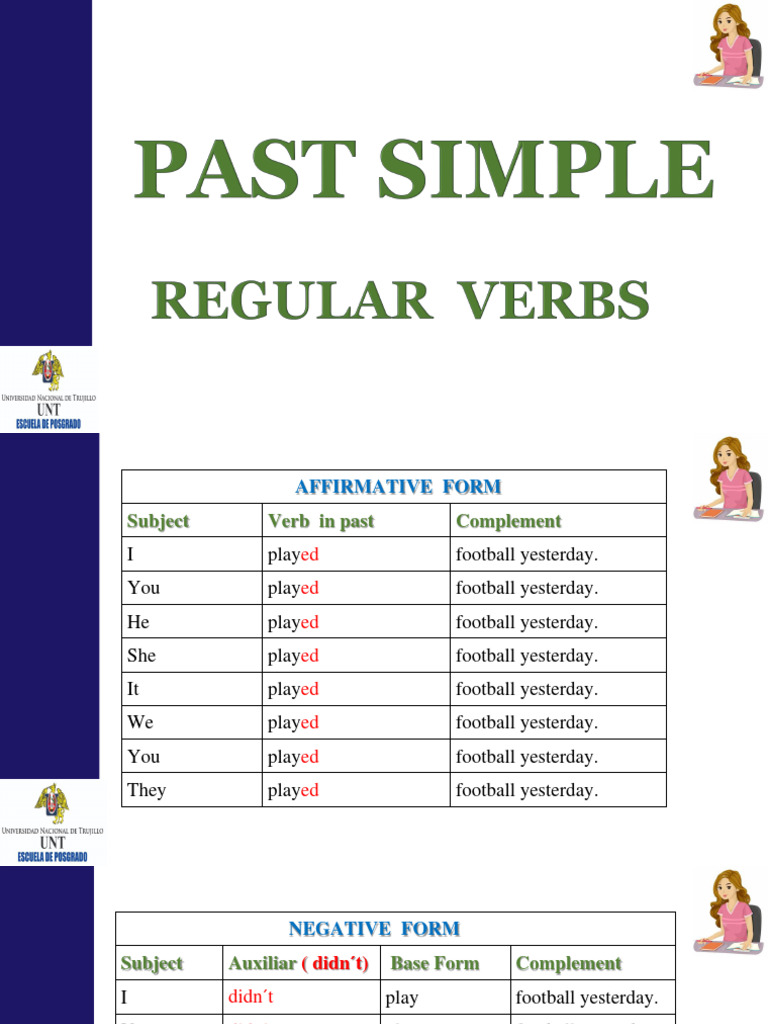 SIMPLE PAST | PDF | Syllable | Grammatical Tense