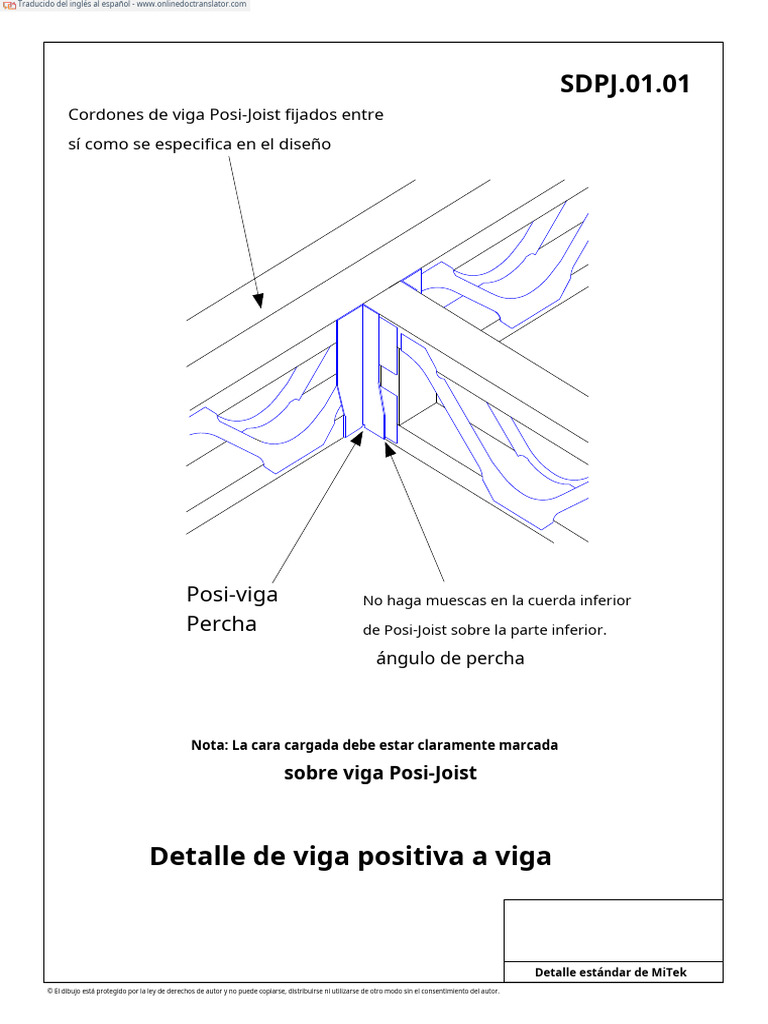 Posi Joist and Posi Rafter Standard Details 1.en - Es | PDF ...
