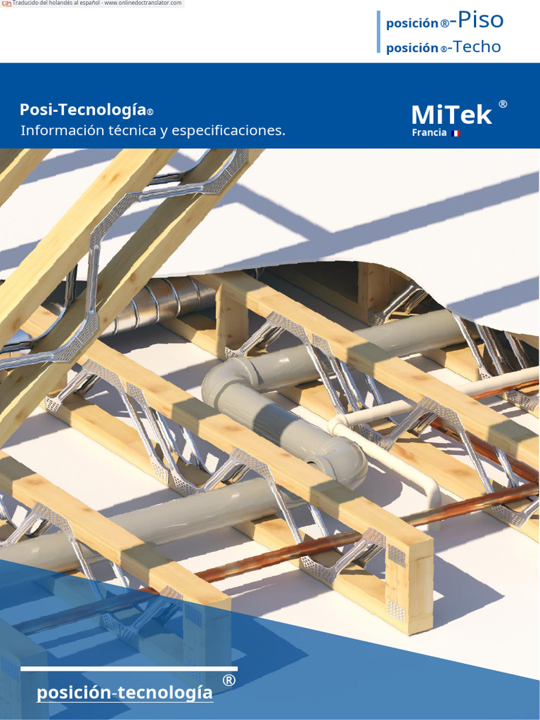 Posi-Tech NL Brochure 2024 v1.nl - Es | PDF | Código QR | Techo