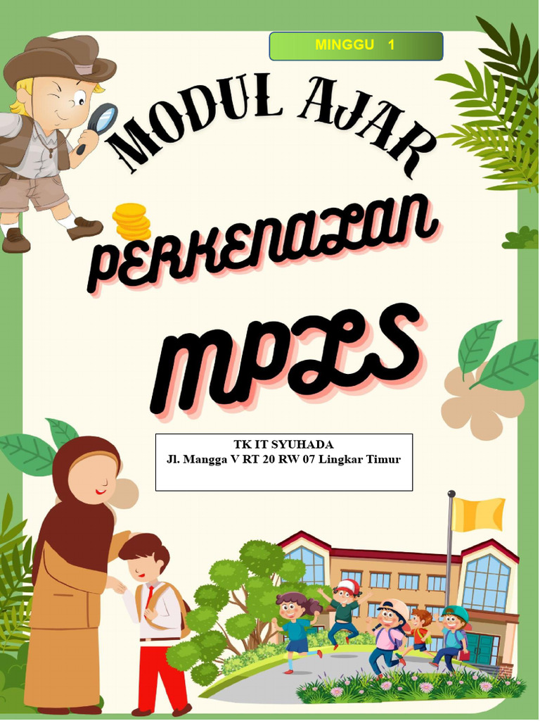 Modul Ajar MPLS TK IT Syuhada | PDF