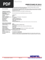 Ficha Técnica HEMPATHANE HS 55610 | PDF | Agua | Contaminación