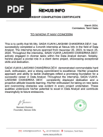 Forage Certificate | PDF