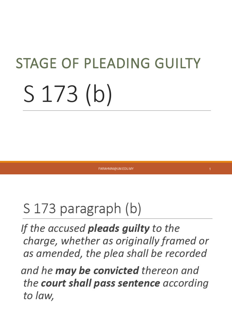 LW 2 Summary Trial - Plea of Guilty | PDF | Plea | Sentence (Law)