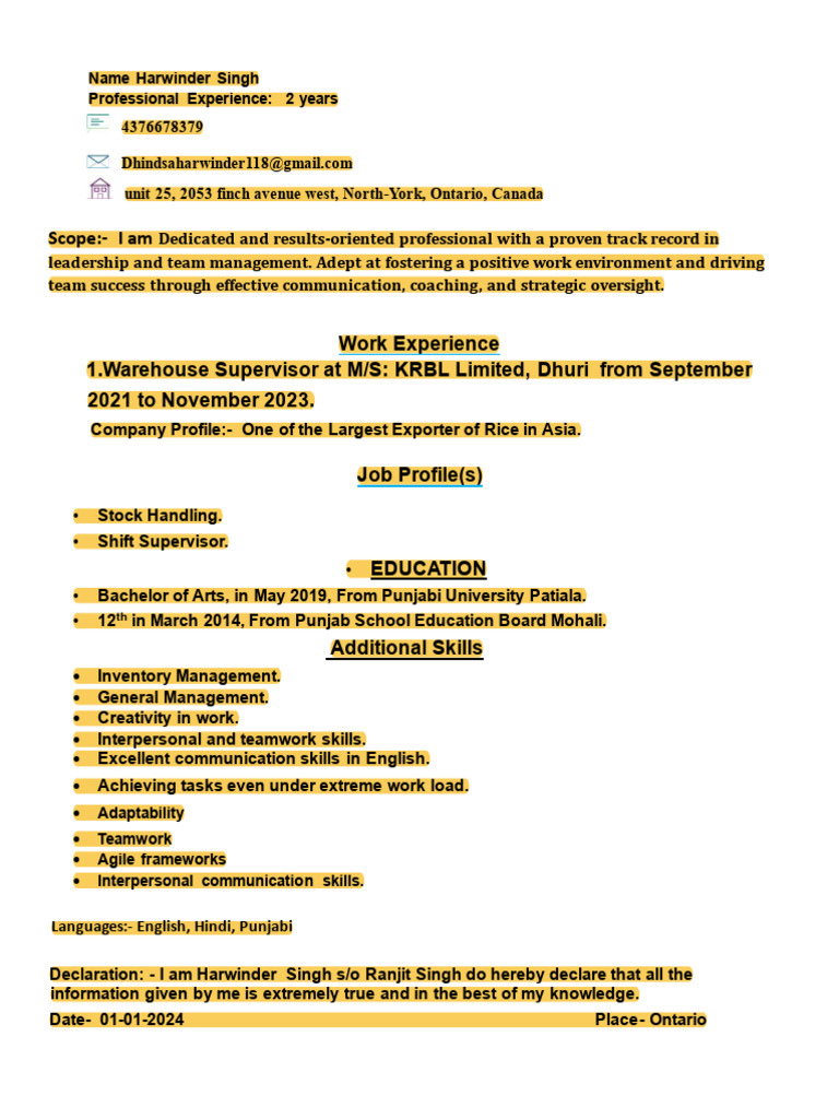 Harwinder Singh | PDF