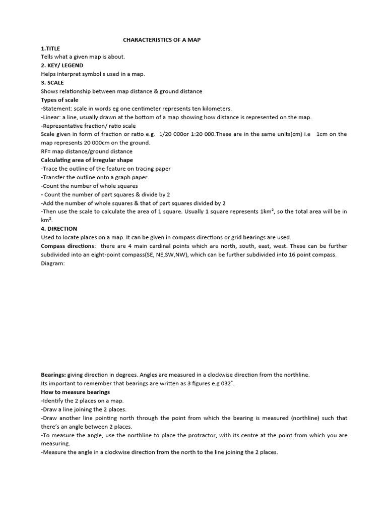 Map Reading Pdf Longitude Latitude