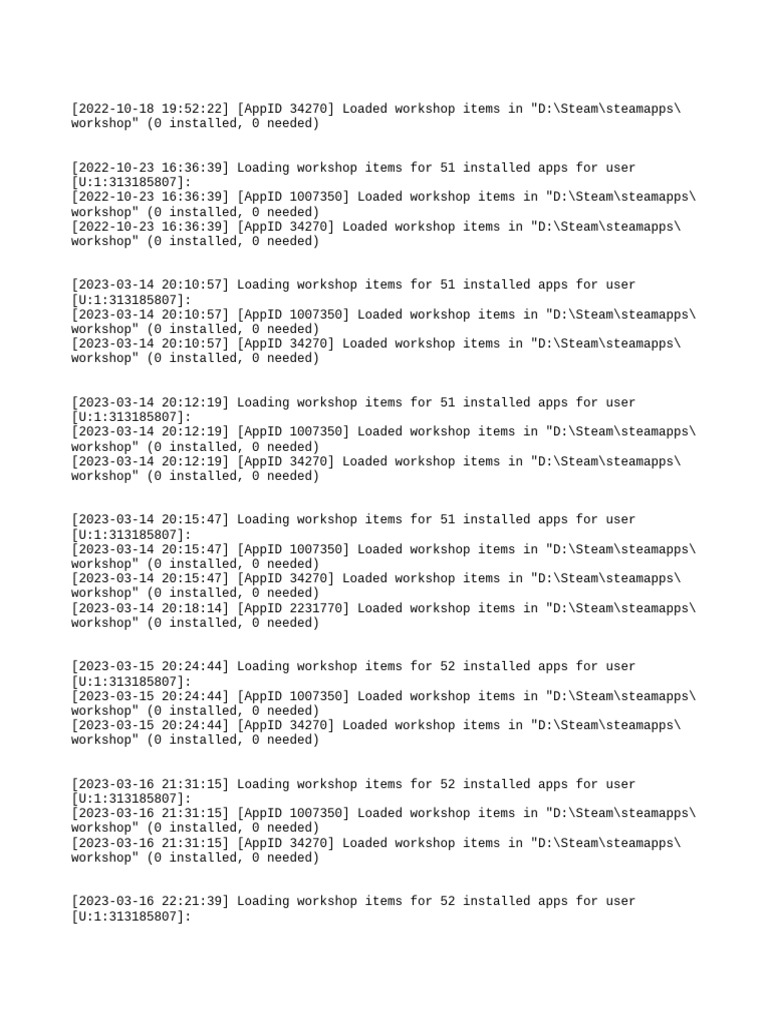 Workshop Log | PDF | Software | Information Technology